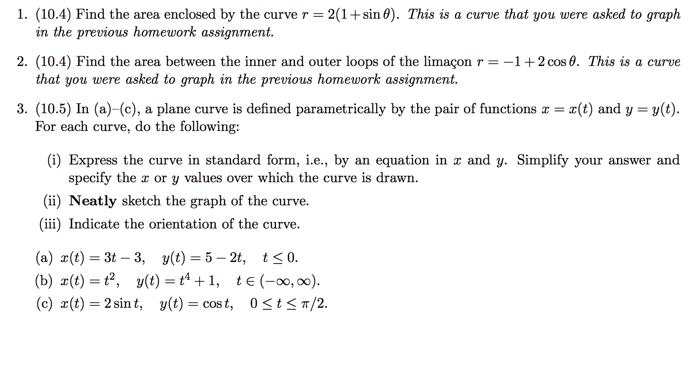 Solved Find the area enclosed by the curve r = 2(1 + sin | Chegg.com