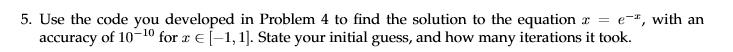 Solved Write a MATLAB function, called fixed_point_iteration | Chegg.com