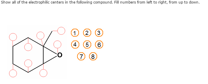 Solved Show all of the electrophilic centers in the | Chegg.com