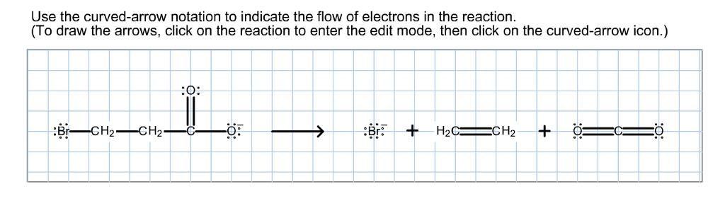 Solved Use the curved-arrow notation to indicate the flow of | Chegg.com
