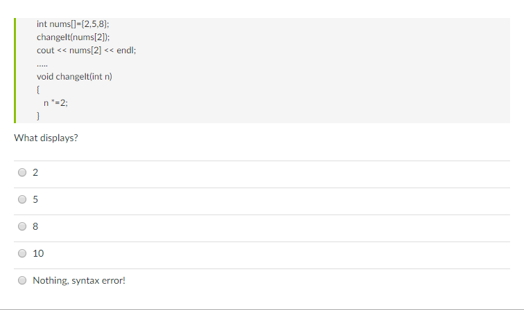 Solved Which one of the following statements is an invalid | Chegg.com