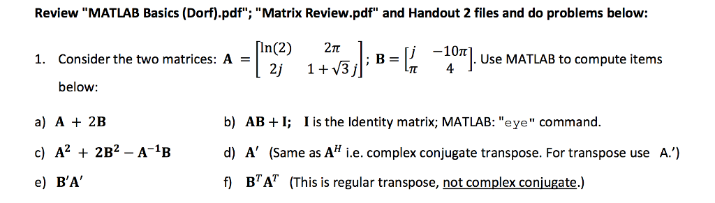 transposé matrice 2x2
