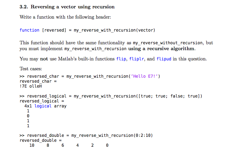 Solved Write A Function With The Following Header Function 6393
