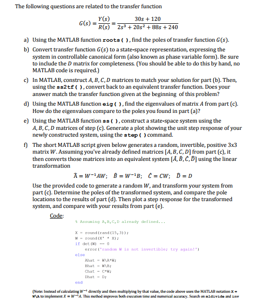 Solved The following questions are related to the transfer | Chegg.com