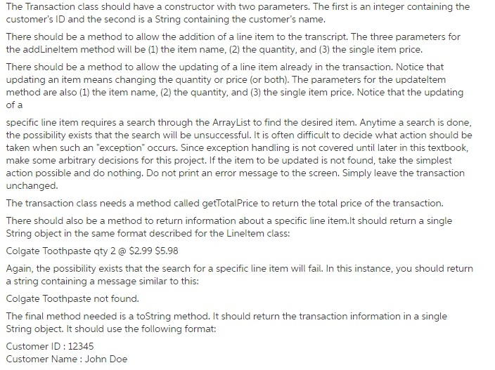 Solved Develop a program to emulate a purchase transaction | Chegg.com