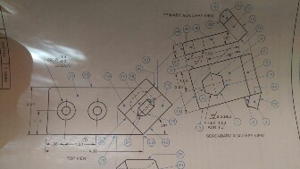 Interpreting Engineering Drawing W/ Auxiliary Views | Chegg.com
