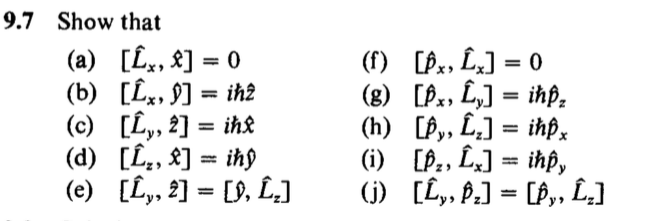 Solved Show that [Lx, x] = 0 [Lx, y] = ihz [Ly, z] = ihx | Chegg.com