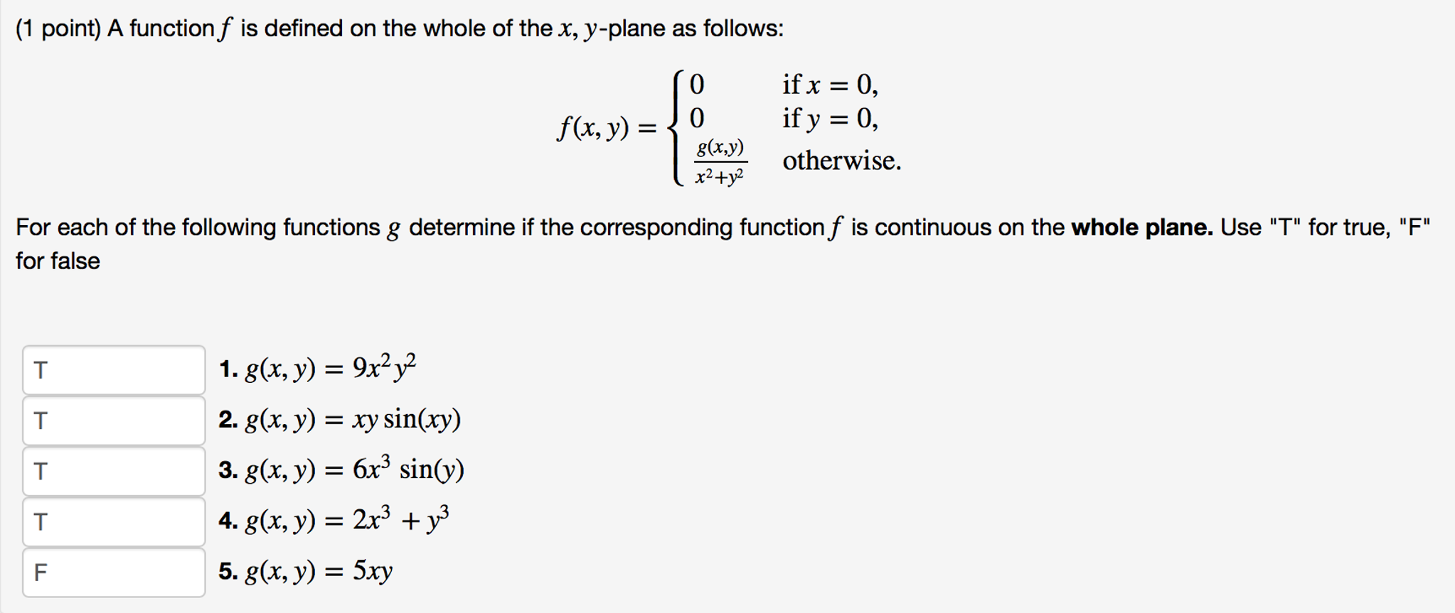 Solved A function f is defined on the whole of the x, | Chegg.com