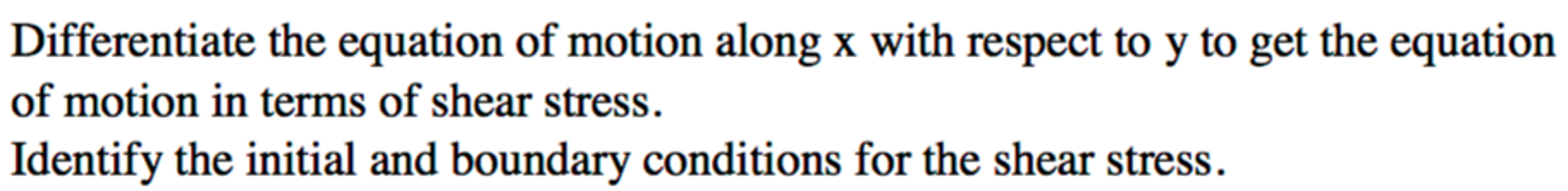 A semi-infinite body of liquid with constant density | Chegg.com