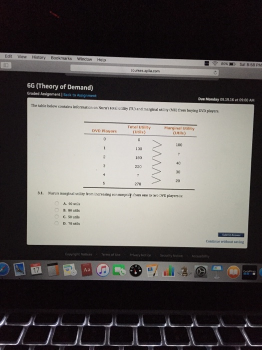 Solved The table below contains information on Nuru's total | Chegg.com
