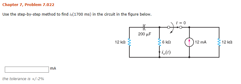 Solved Chapter 7, Problem 7.022 Use the step-by-step method | Chegg.com
