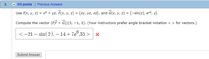Solved Use f(x, y, z) = x^2 + yz, F(x, y, z) = | Chegg.com