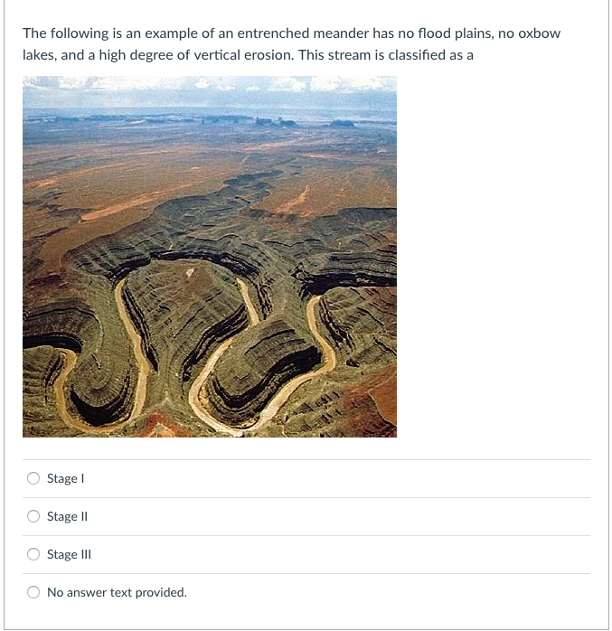 Solved Calculate the stream gradient for the following | Chegg.com