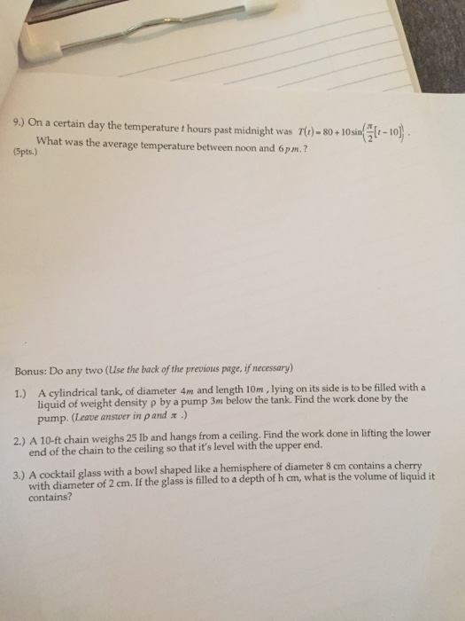 Solved Question #9 | Chegg.com
