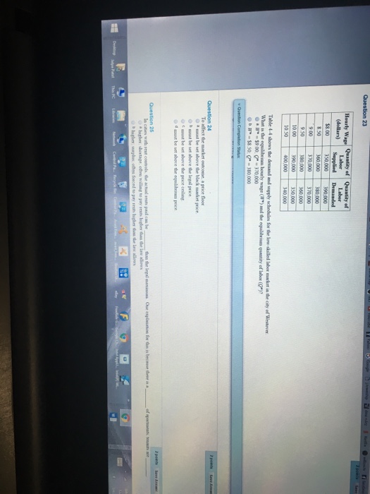 Solved Shows the demand and supply schedules for the | Chegg.com