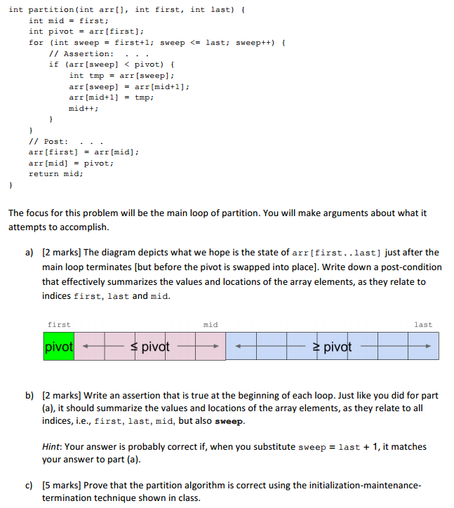 The focus for this problem will be the main loop of | Chegg.com