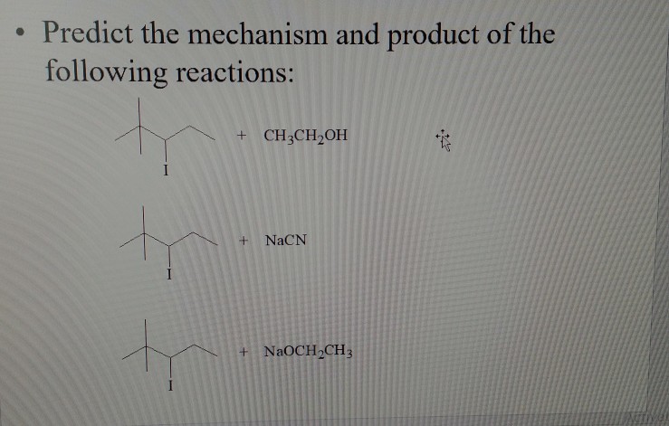 Solved Predict the mechanism and product of the following | Chegg.com