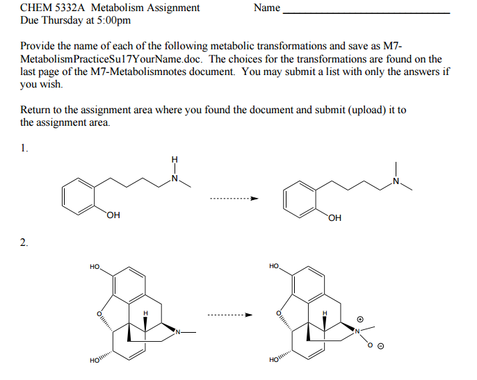 Solved Provide the name of each of the following metabolic | Chegg.com