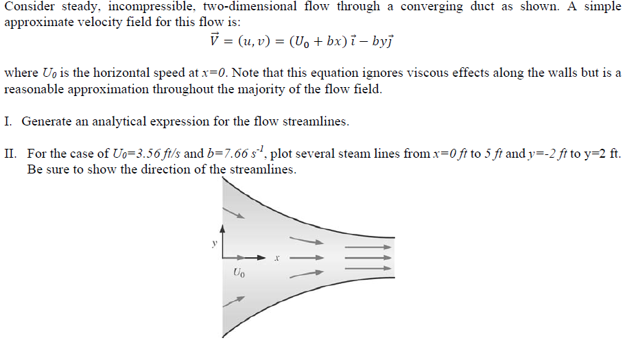 Solved Consider steady, incompressible, two-dimensional flow | Chegg.com Solved Consider steady, incompressible, two-dimensional flow | Chegg.com