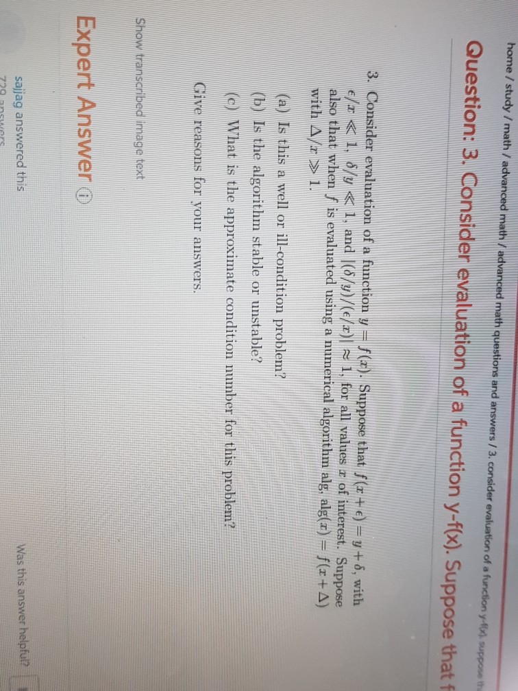 Solved home / study / math / advanced math / advanced math | Chegg.com