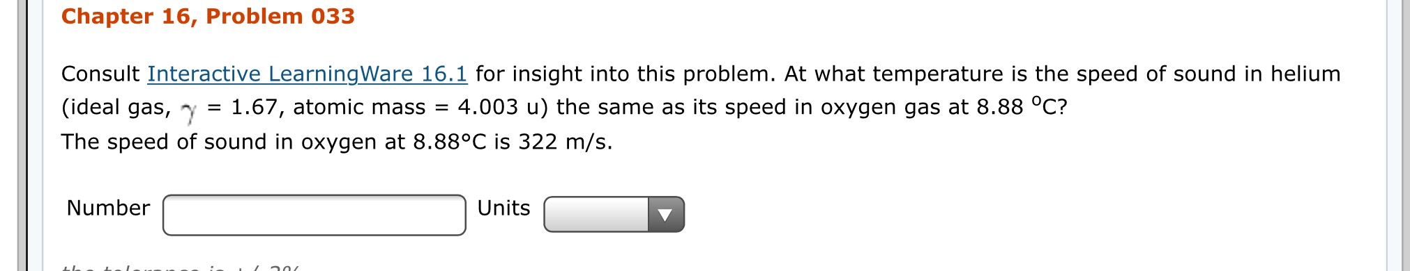 Solved Chapter 16, Problem 033 Consult Interactive | Chegg.com