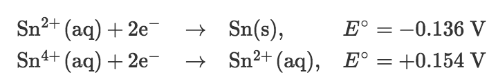 Solved Below are the available standard reduction potentials | Chegg.com