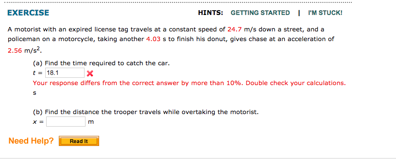 Solved EXERCISE HINTS: GETTING STARTED I I'M STUCK! A | Chegg.com