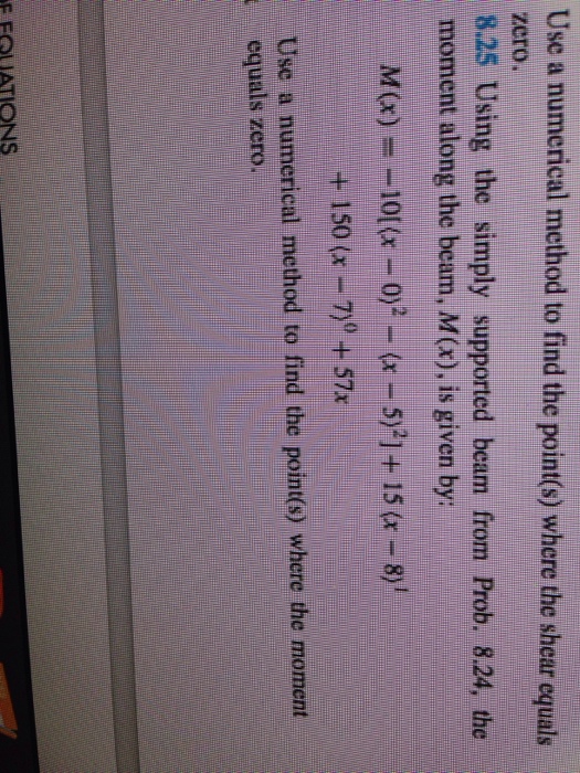 Solved Use a numerical method to find the points) where the | Chegg.com
