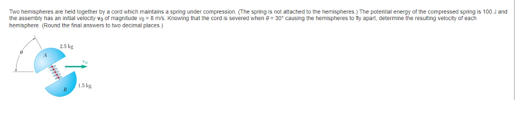 Solved Two hemispheres are held together by a cord which | Chegg.com