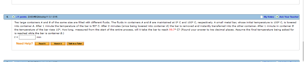 Solved Two large containers A and B of the same size are | Chegg.com