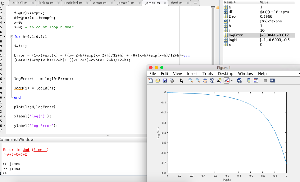 14 euler.m x | Isdata.m x untitledmx erranmx james | Chegg.com