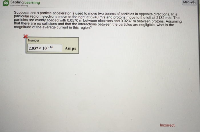 Solved Suppose that a particle accelerator is used to move | Chegg.com