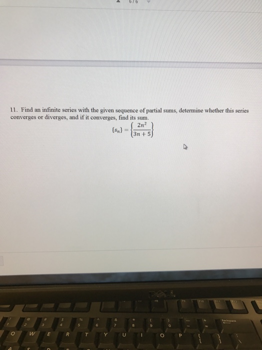 Solved Find an infinite series with the given sequence of | Chegg.com