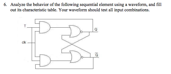 Solved Analyze the behavior of the following sequential | Chegg.com