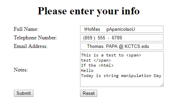 Solved String Manipulation Functions Php In This 0770