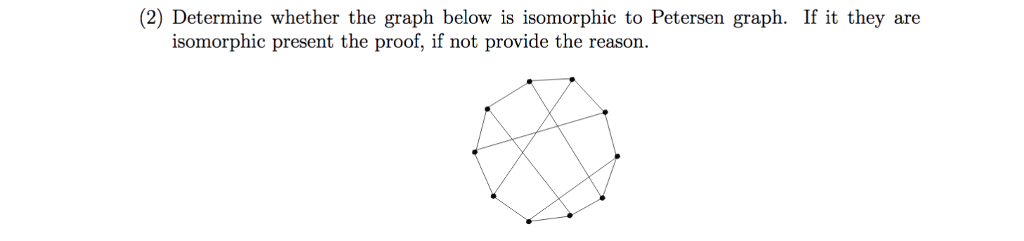 Solved Graph Theory Question: Please answer in | Chegg.com