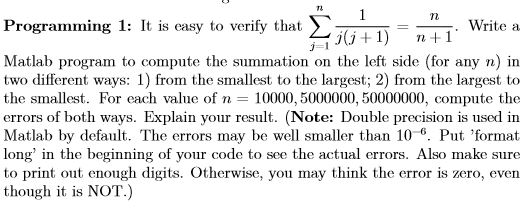 Solved rt Programming 1 It is easy to verify that Σ3G+ 1) | Chegg.com
