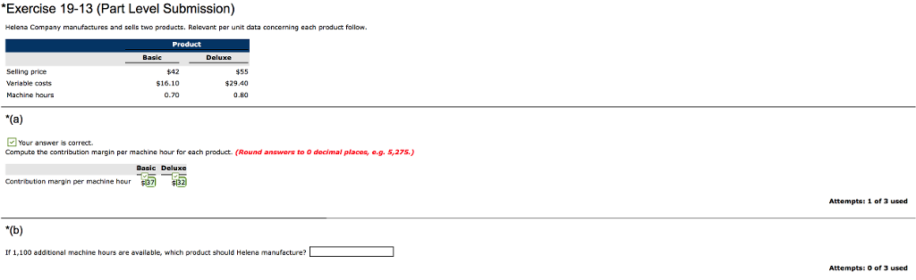 Solved "Exercise 19-13 (Part Level Submission) Hclena | Chegg.com