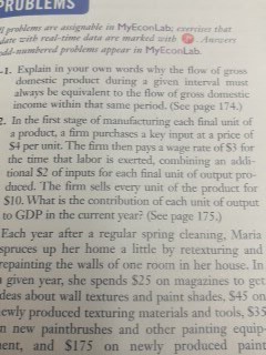 Solved RUBLEMS eroblcms are assignale in MyEconLab; | Chegg.com