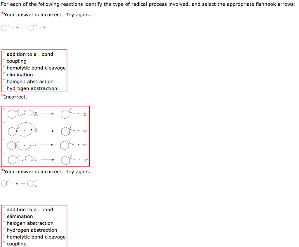 For each of the following reactions identify the type | Chegg.com