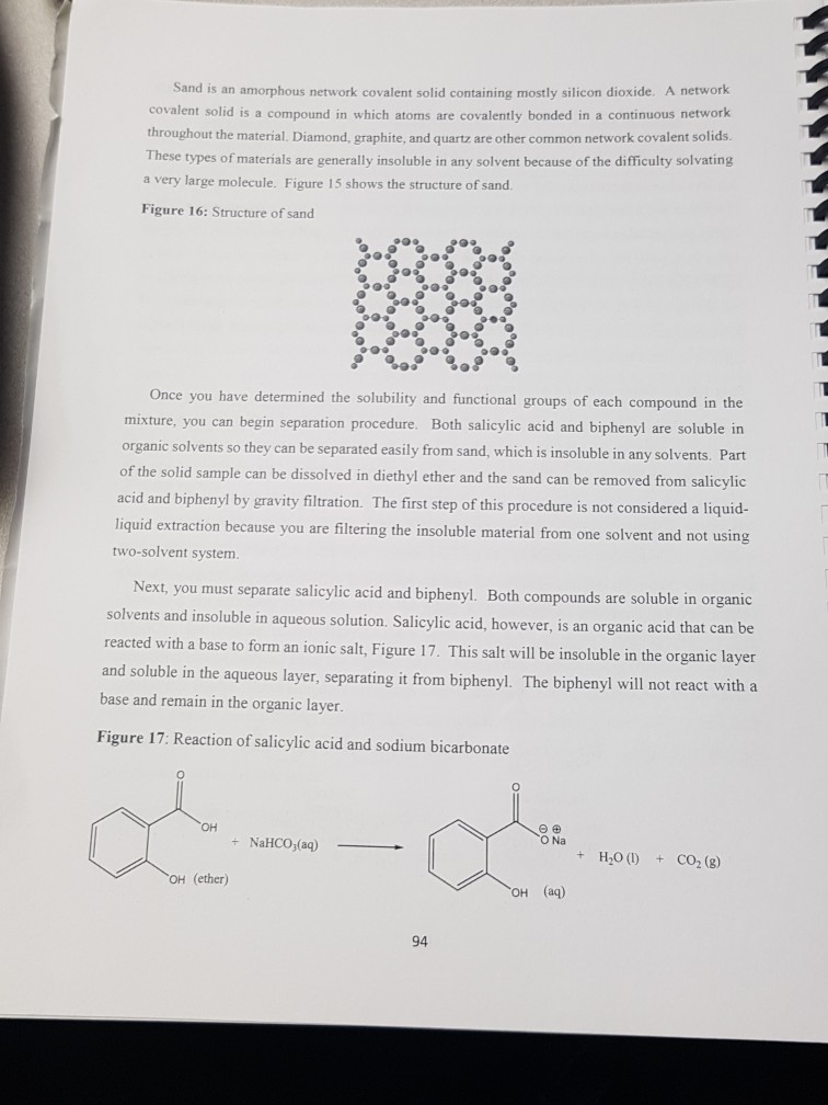EXPERIMENT 4 ACID-BASE EXTRACTION INTRODUCTION A | Chegg.com