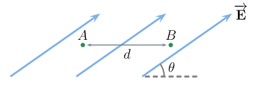 Solved Consider two points, A and B, which are located in a | Chegg.com
