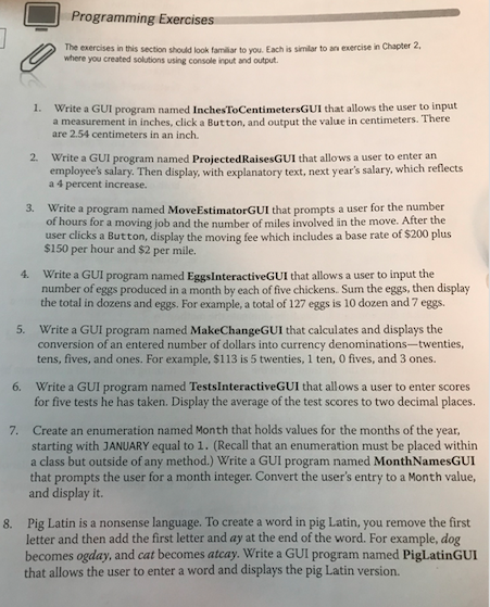 Solved Please help me with 1, 3, 5, and 7!! C# ONLY. Show | Chegg.com