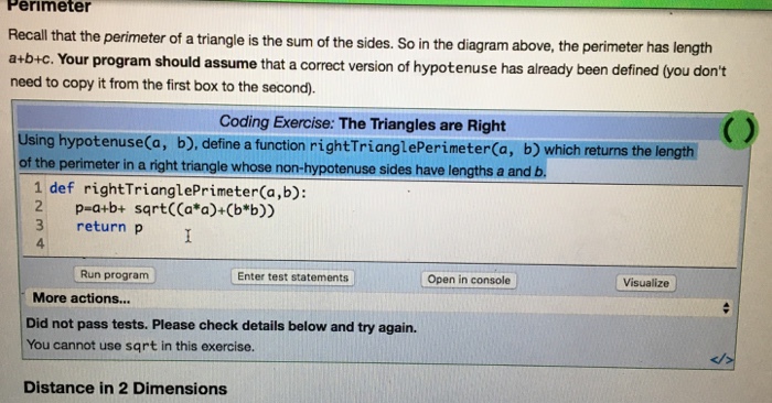 Solved This is CsCircles, section 11C:geometry, ,Excercise: | Chegg.com
