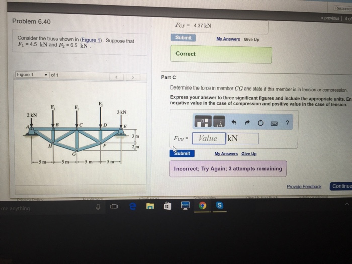 Solved Consider the truss shown in (Figure 1). Suppose that | Chegg.com