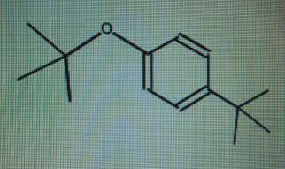 Solved tert-butyl-4-tert-butylphenyl ether | Chegg.com