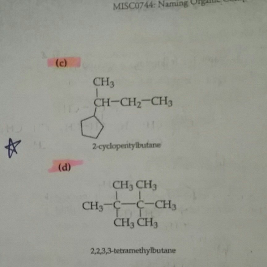 Solved 4. Are the following structures correctly named? If | Chegg.com
