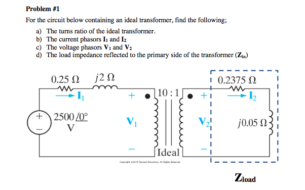 Solved Problem #1 For the circuit below containing an ideal | Chegg.com
