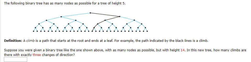 Solved The following binary tree has as many nodes as | Chegg.com