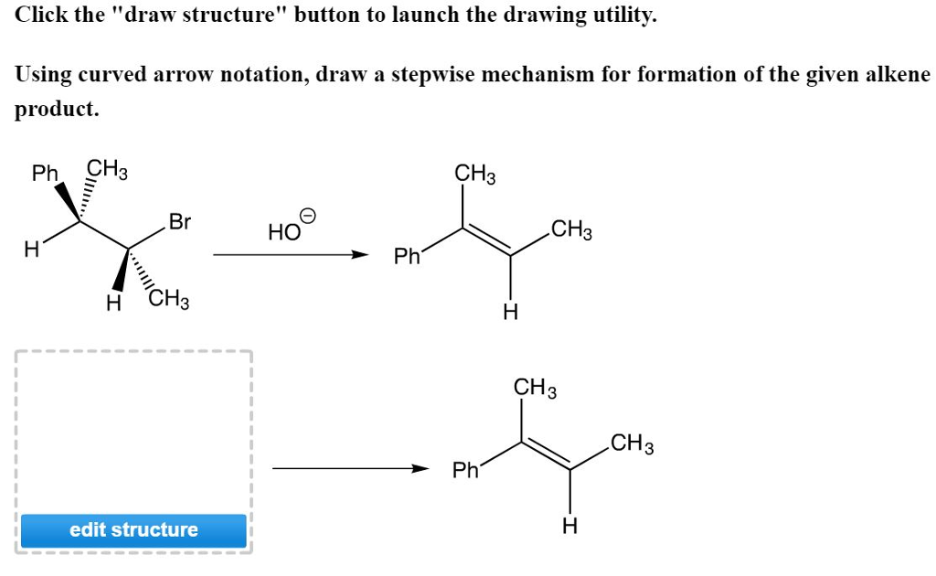 Solved Using curved arrow notation, draw a stepwise | Chegg.com